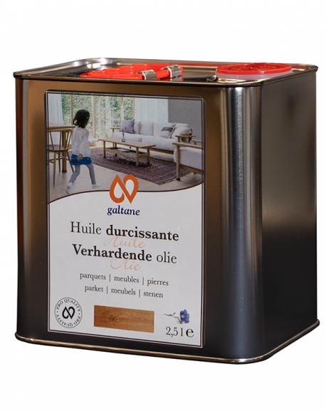 Huile de lin durcissante naturelle pour parquet et bois (2025) | Galtane