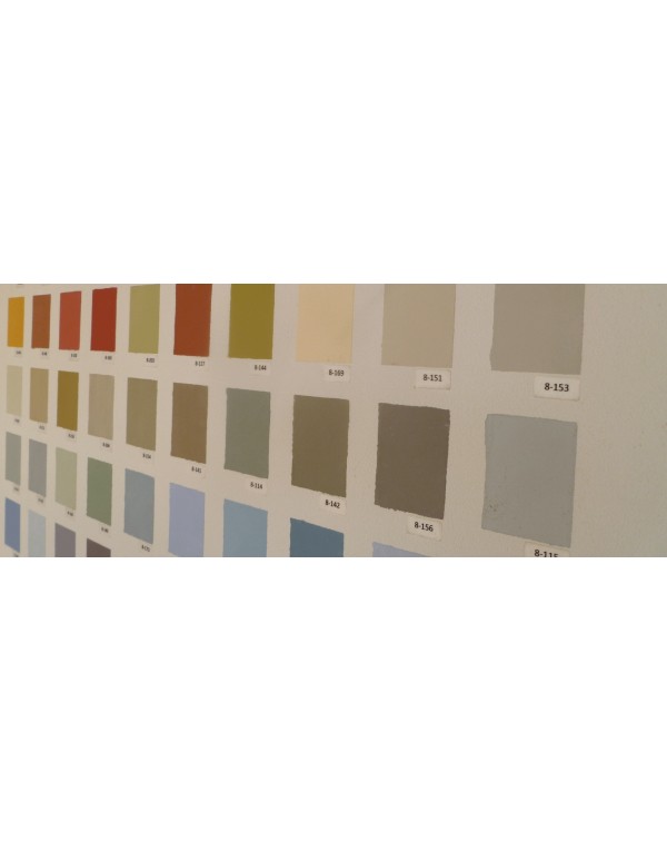 Kleurenkaart voor kalkverf en kalkpleister Archikal 900 - 100 kleuren ...