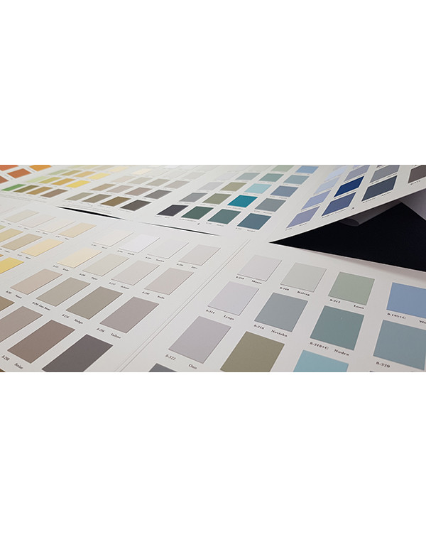 Kleurenkaart voor kalkverf en kalkpleister Archikal 900 - 100 kleuren ...